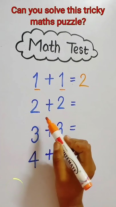 Can you solve this tricky maths puzzle challenge #quizpro #shortsvideo ...