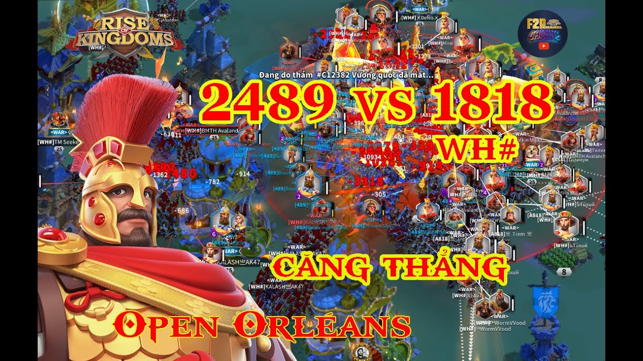 🔴KVK 2489 | Mở Orléans | 2489 Vs 1818 + WH#... Trận chiến căng thẳng ...