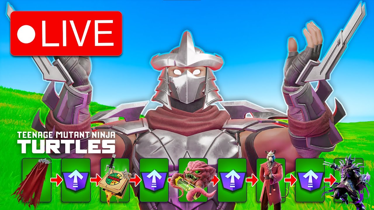 TMNT x Fortnite Mythics, Mini Battle Pass and Vehicles FIRST LOOK ...