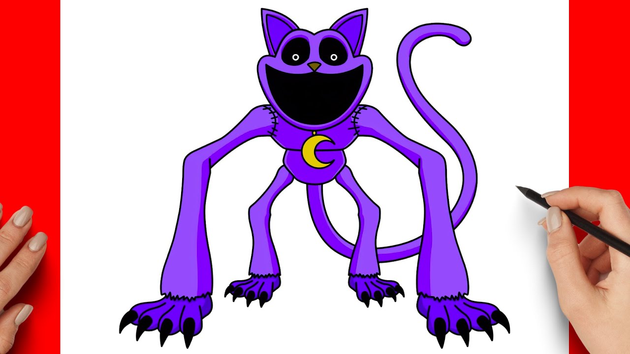 How to Draw MONSTER CATNAP - POPPY PLAYTIME CHAPTER 3 - YouTube