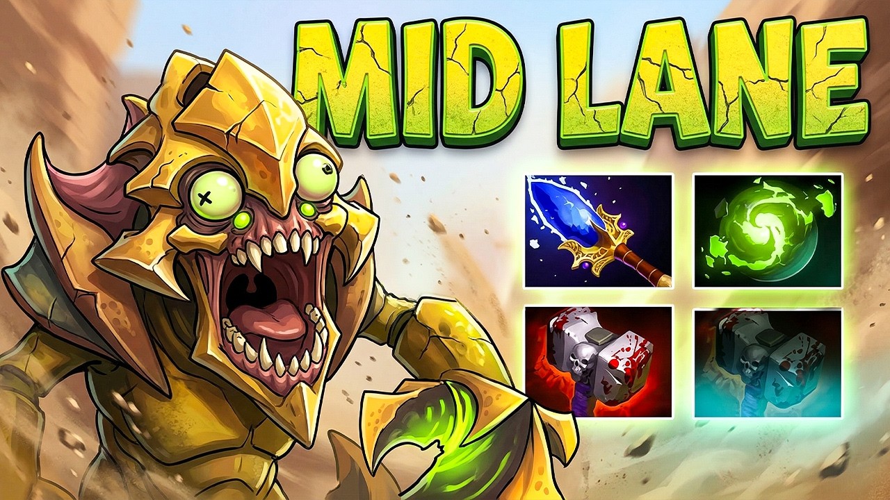 Dota 2 Sand King Mid