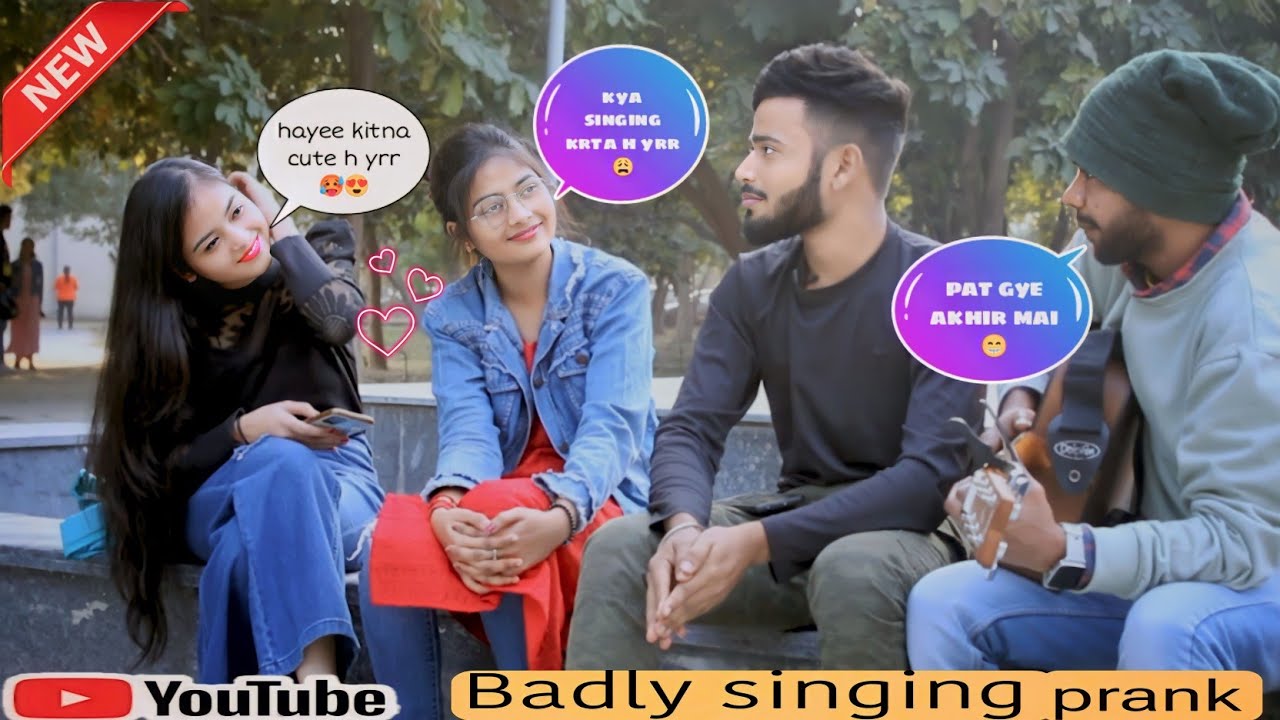 Singing badly With Twist | shocking reaction 😱 | and lastly impressing ...