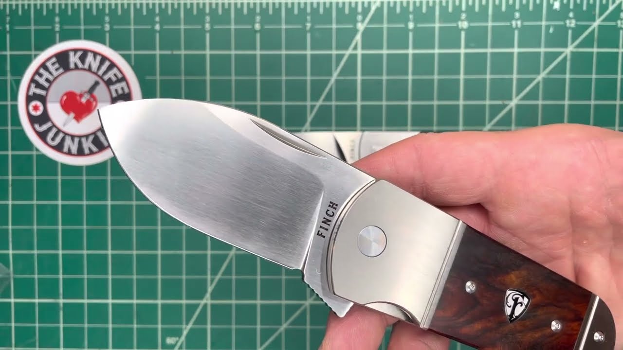 Unboxing the Finch Knives Buffalo Tooth - YouTube