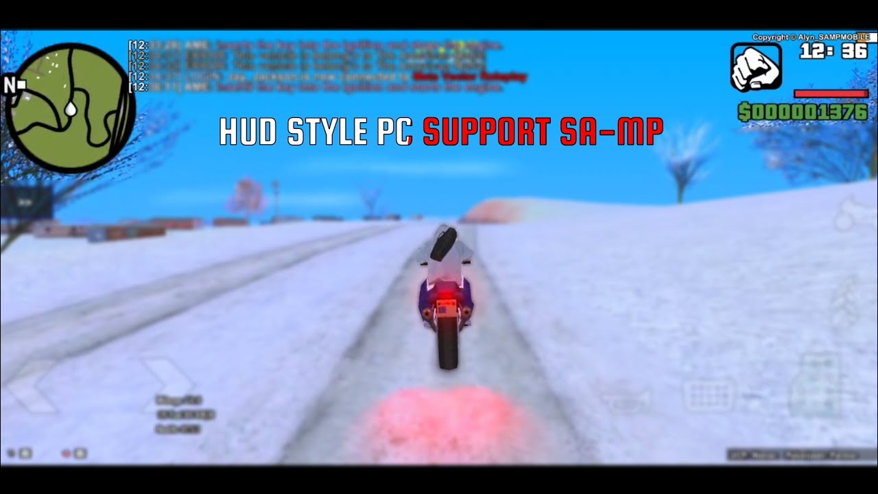 Mod HUD STYLE PC Support GTA SA-MP Android!!! - YouTube