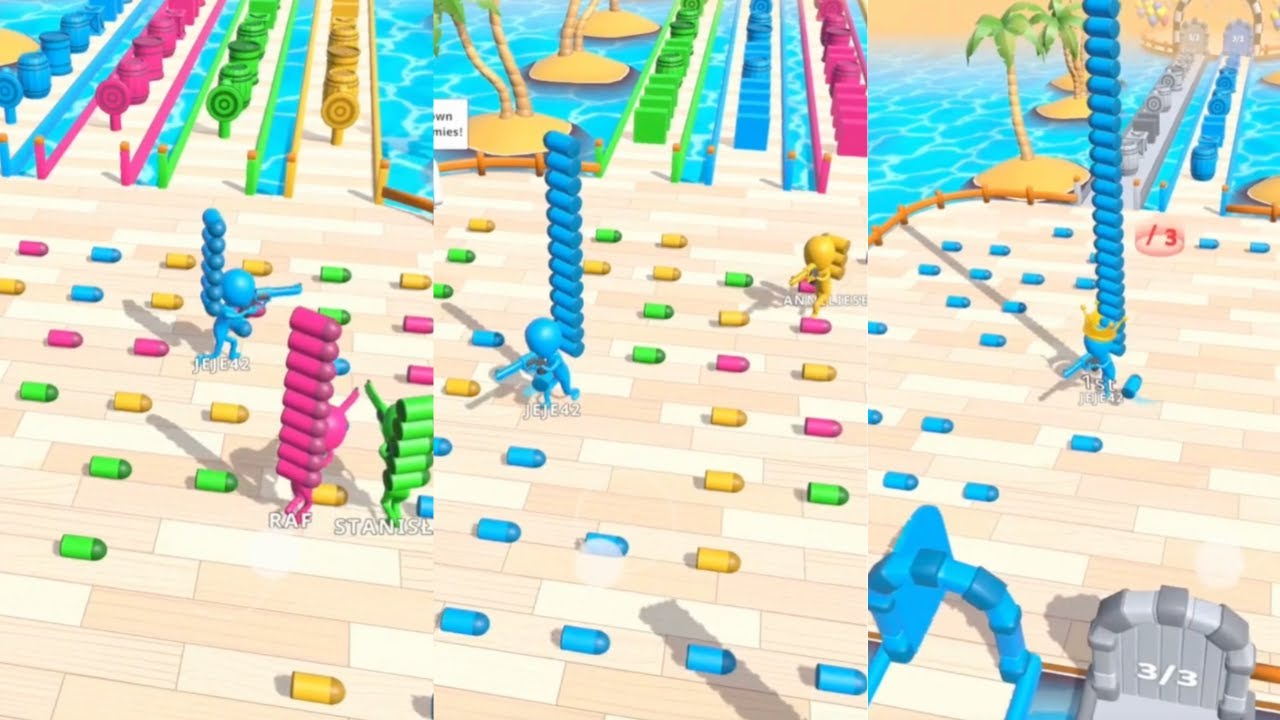 Gun Run Fun Race - Gun Run New Mobile Game Gameplay - YouTube