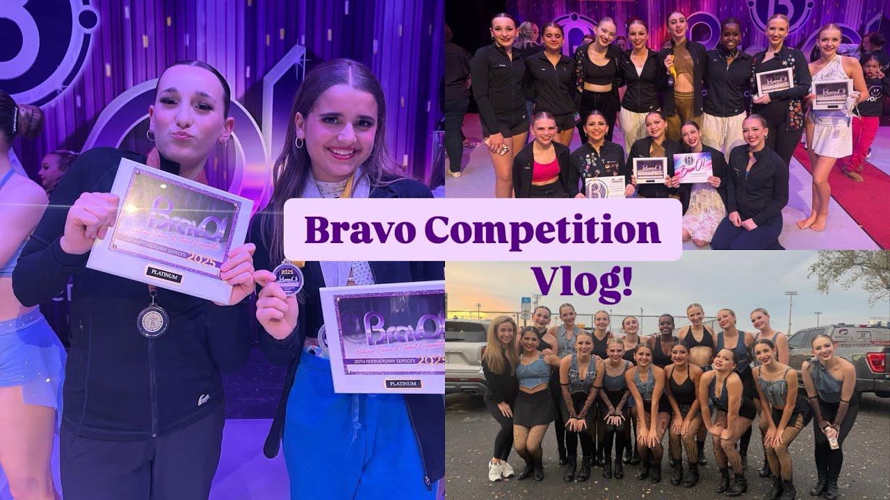 2025 Bravo Competition Vlog!! 🥇 - YouTube