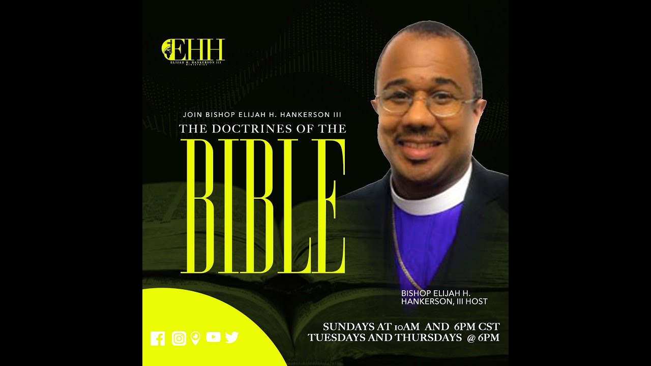 Guest: Bishop Roger Jones of Flint MI! COGIC, Holiness & C H Mason ...