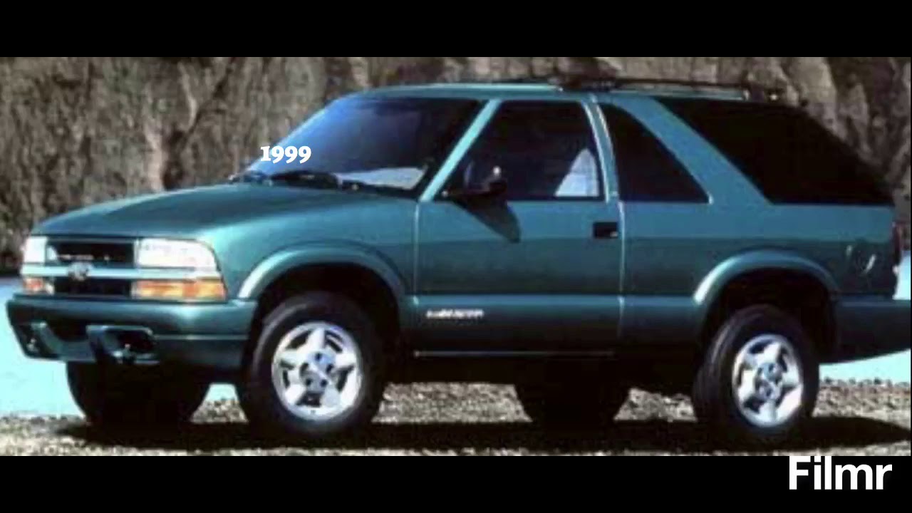 The evolution of the Chevy trailblazer (1999-2021) USA 🇺🇸 - YouTube