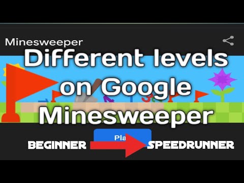 Different levels of Google Minesweeper - YouTube