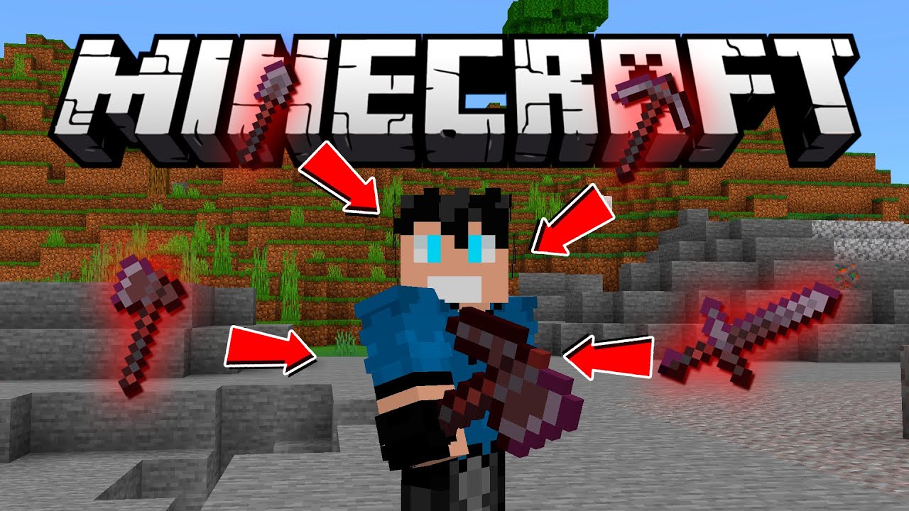 Como JUNTAR Ferramentas no Minecraft ! All In One - YouTube