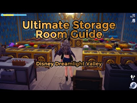 Ultimate Storage Room Guide - Disney Dreamlight Valley - Solve Your ...