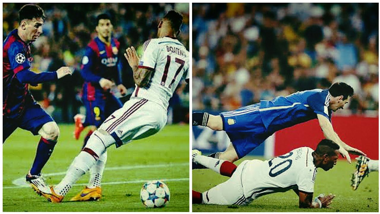 Boateng Vs Messi • Defending Skill • 2014 • 2015 • - YouTube