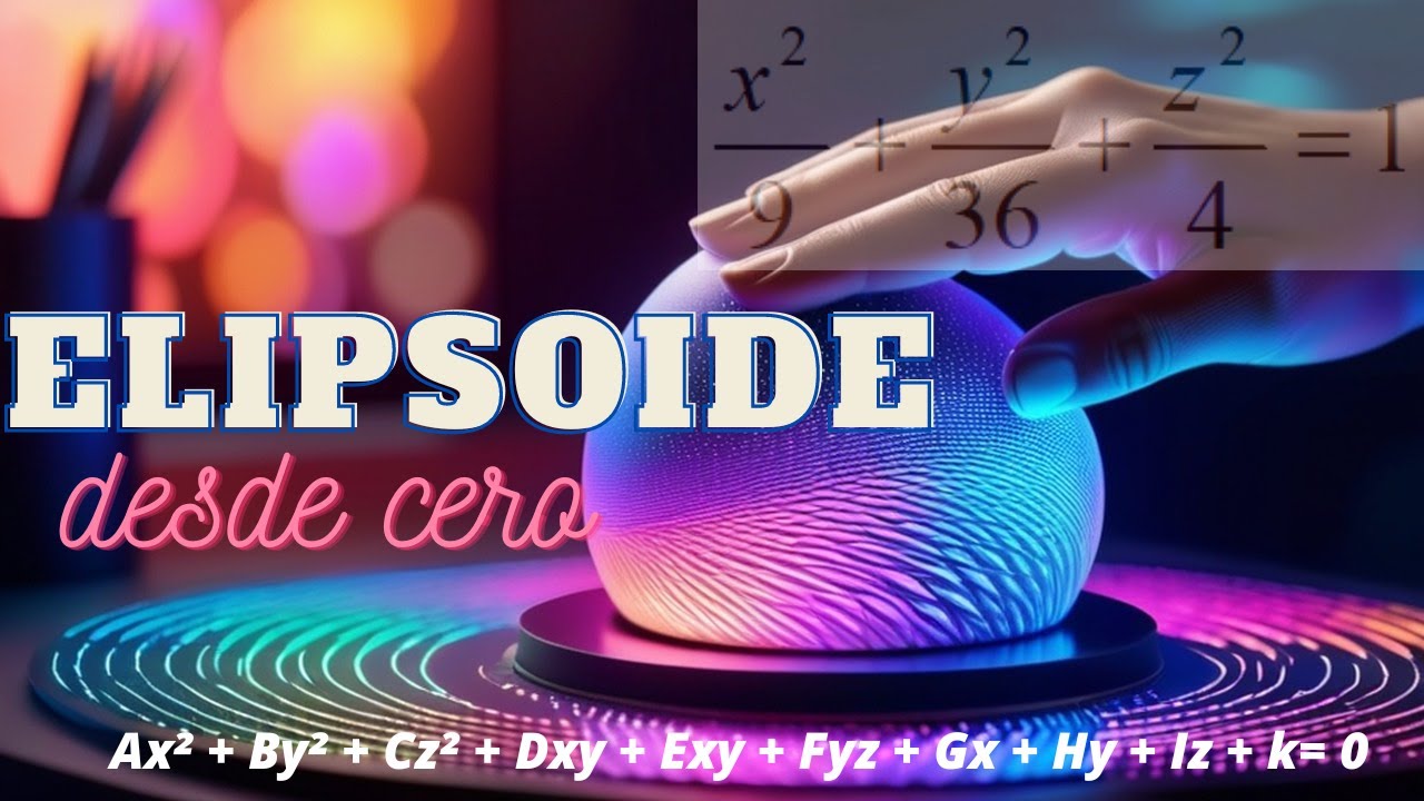 Tutorial: Elipsoide en 5 minutos para principiantes - YouTube