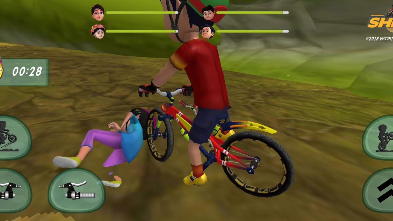 Shiva new episode reva bicycle racing vs friends - YouTube