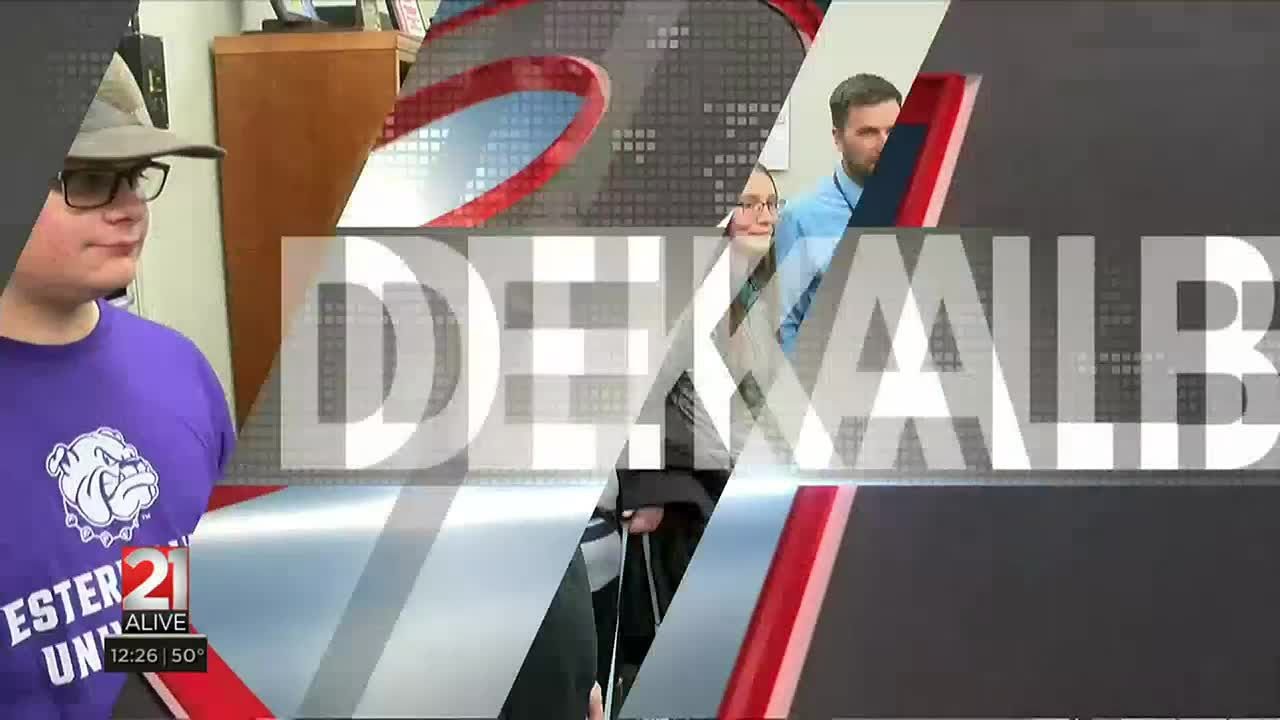 DeKalb's Bennett signs with Western Illinois XC and Track & Field - YouTube