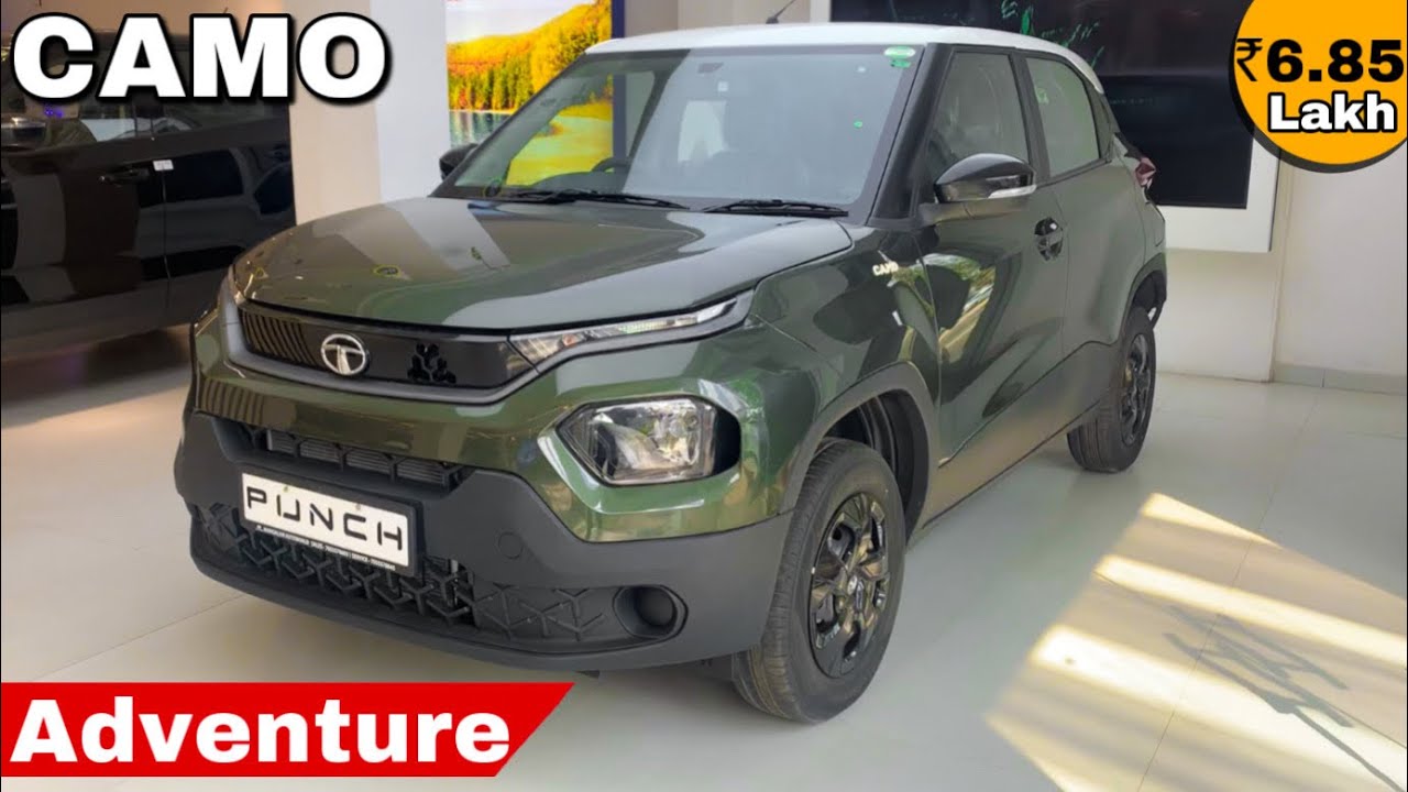 Tata Punch Camo Adventure 2022 || Punch Camo Adventure || Punch ...