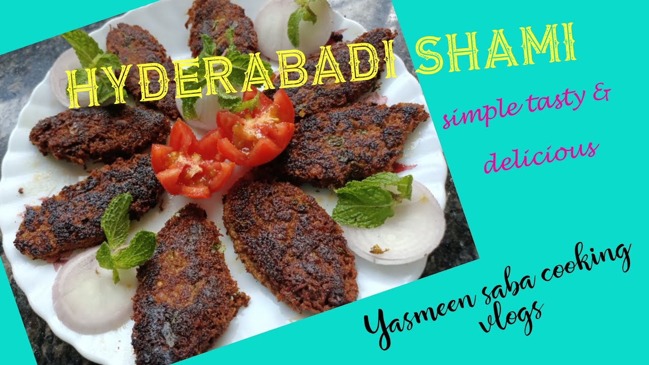 Hyderabad shami recipe l How to make crispy,easy & delicious shami at ...