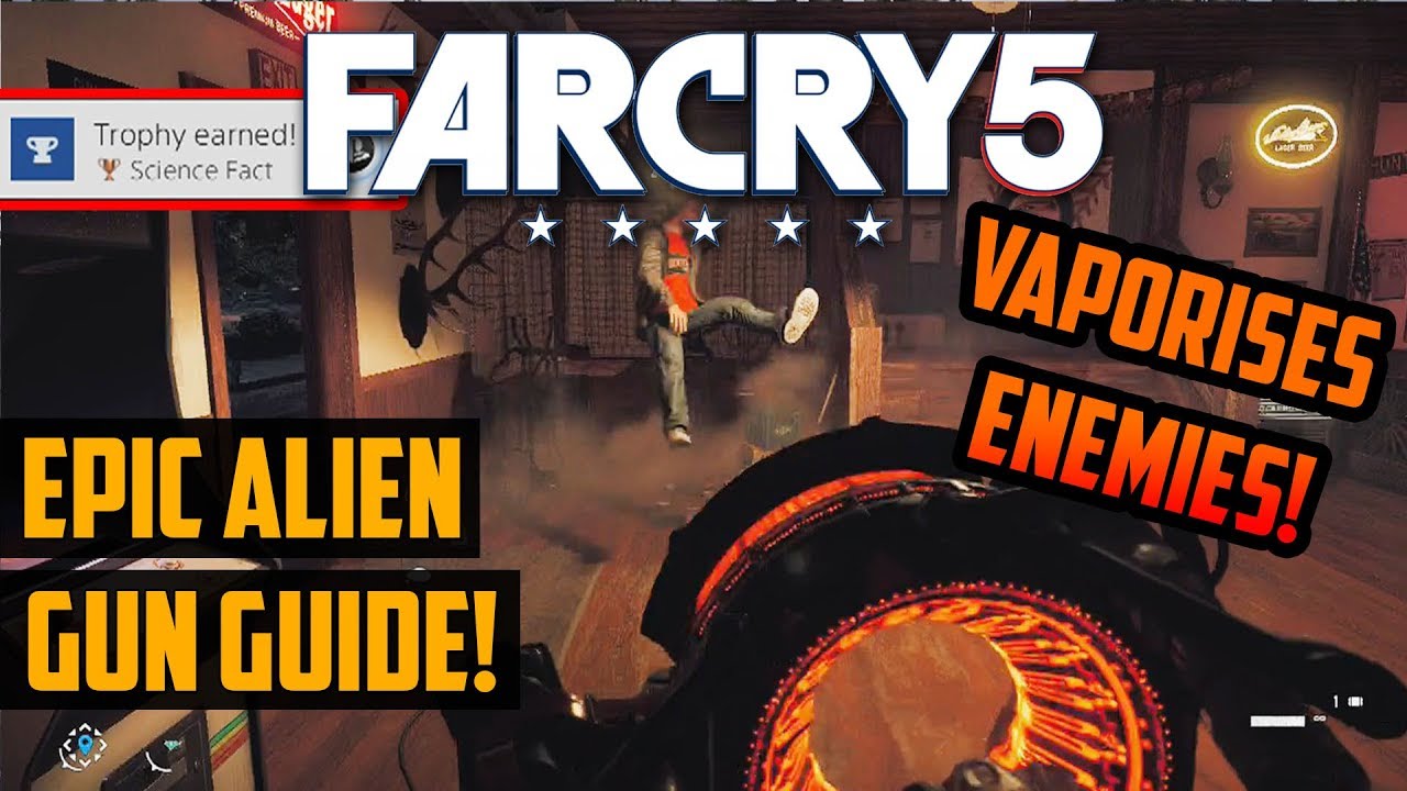 Far Cry 5 Alien Weapon Guide! - YouTube