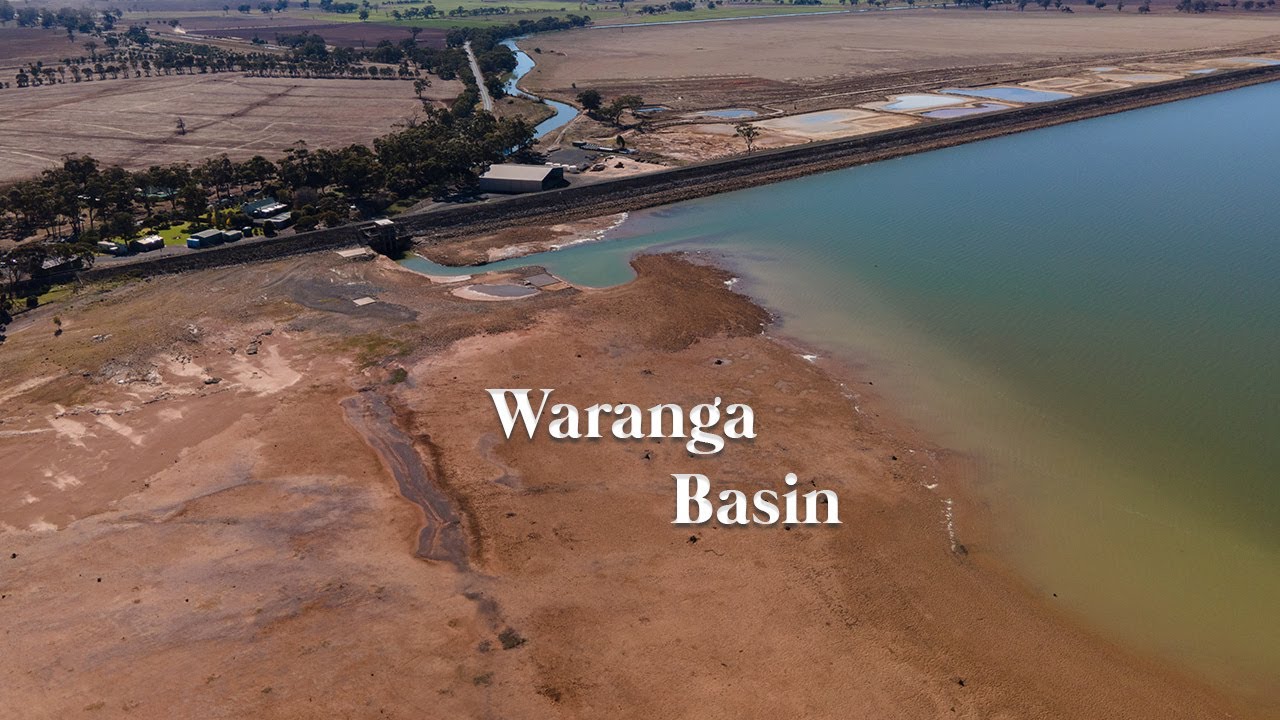 A low Waranga Basin | 4k Drone - YouTube