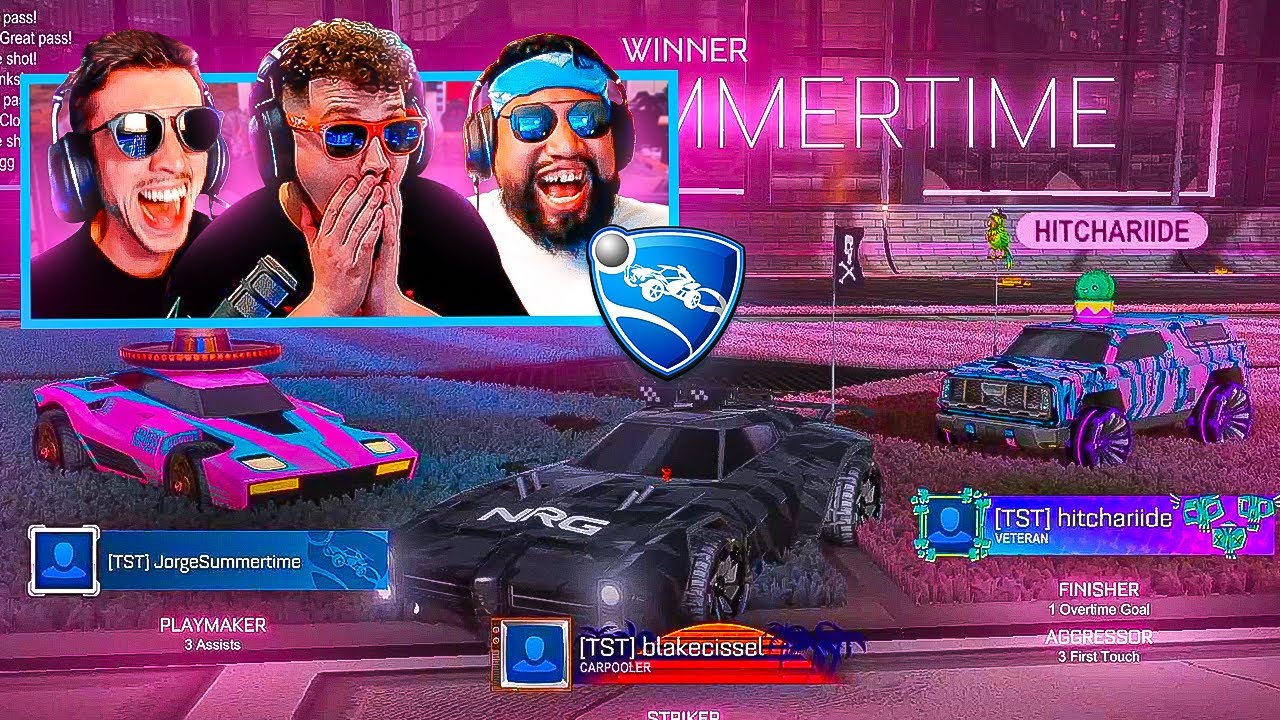 NRG'S *NEW* ROCKET LEAGUE TEAM?! 0-4 COMEBACK!- Team Summertime - YouTube