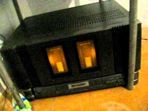 Sharp SX -8800 2 x 320w RMS + 2 x DIY STX 200w RMS - YouTube