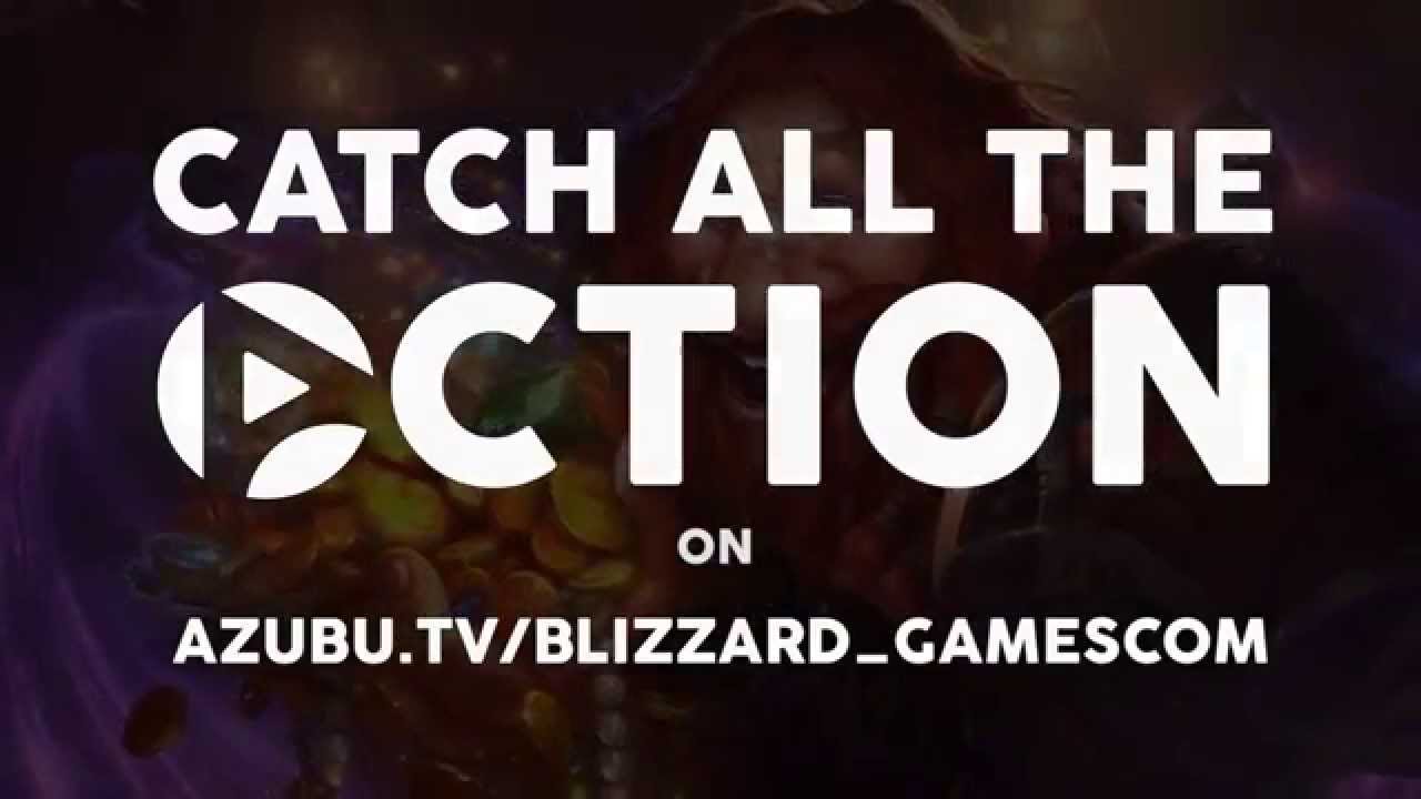 Blizzard at Gamescom 2014 - Azubu Live Stream Trailer - YouTube