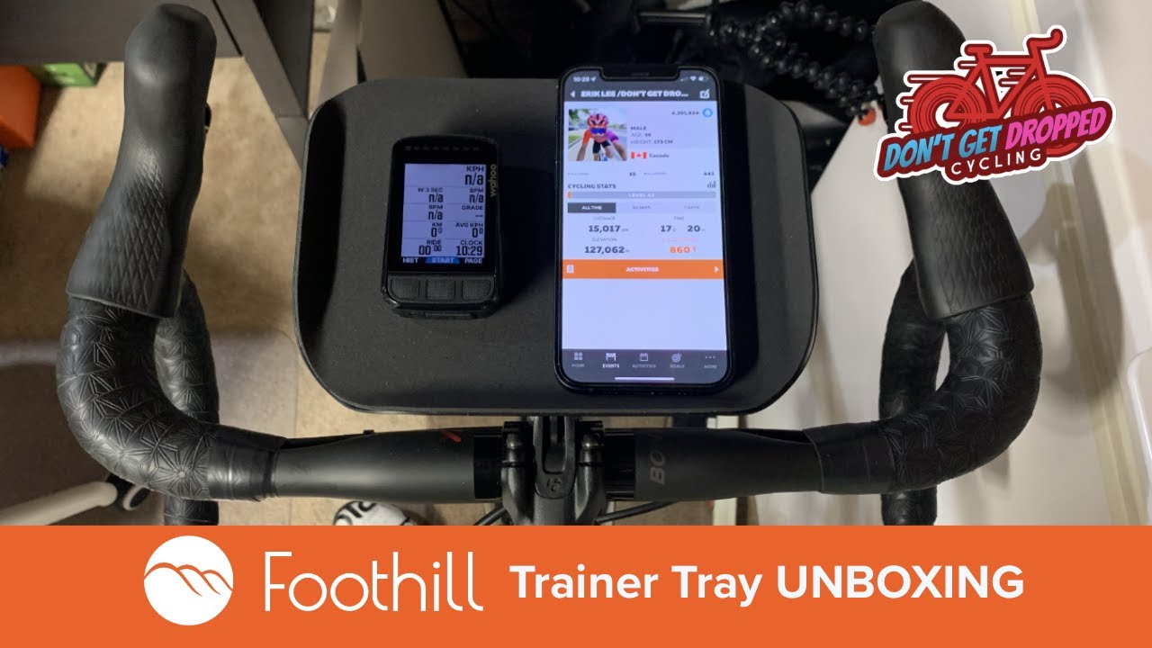 UNBOXING Foothill Trainer Tray! The Zwift Accessory You Didn't Know You ...