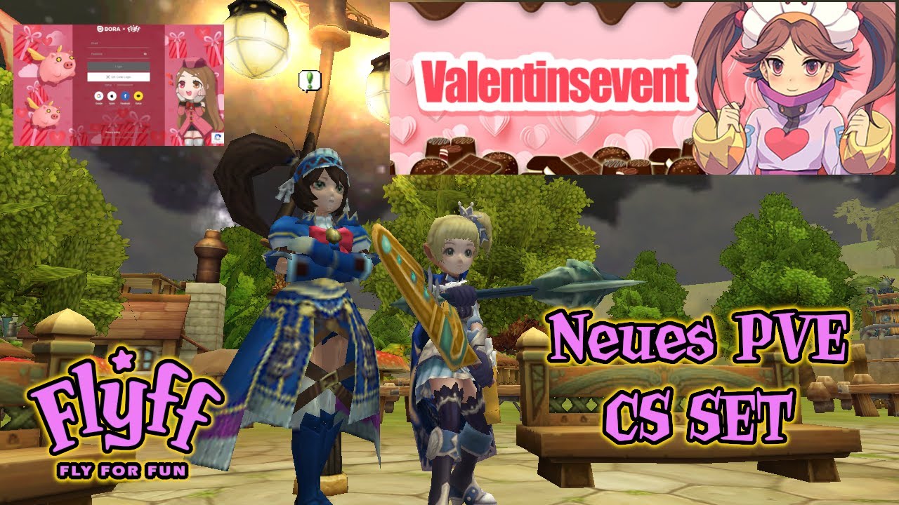 🔥Let's Play Flyff [Blade, Level 105-M] #1176 - Valentinstag Event 2021 ...