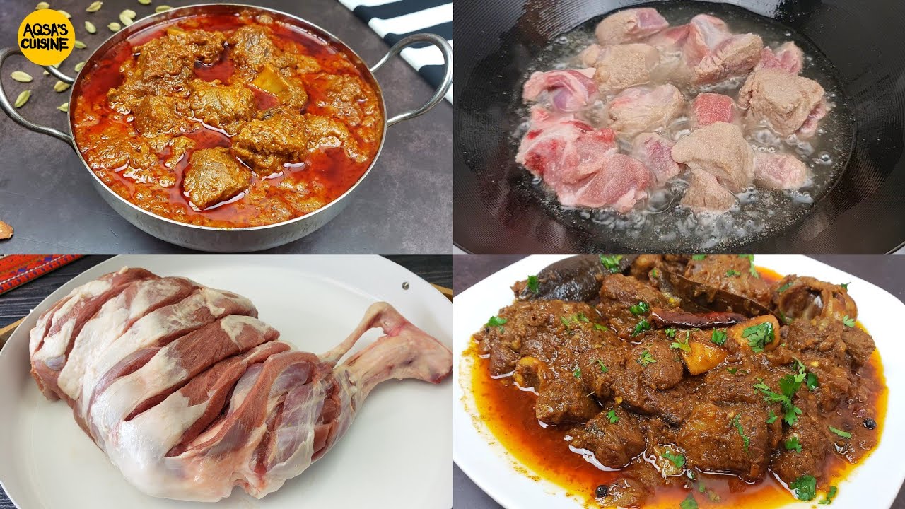 4 Mutton Recipes Bakra Eid Special, Raan Roast, Mutton Korma, Charsi ...