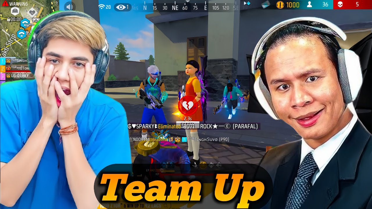 Tonde Gamer With Team Up Region Top 1 Player 😱 || Tonde Gamer - YouTube