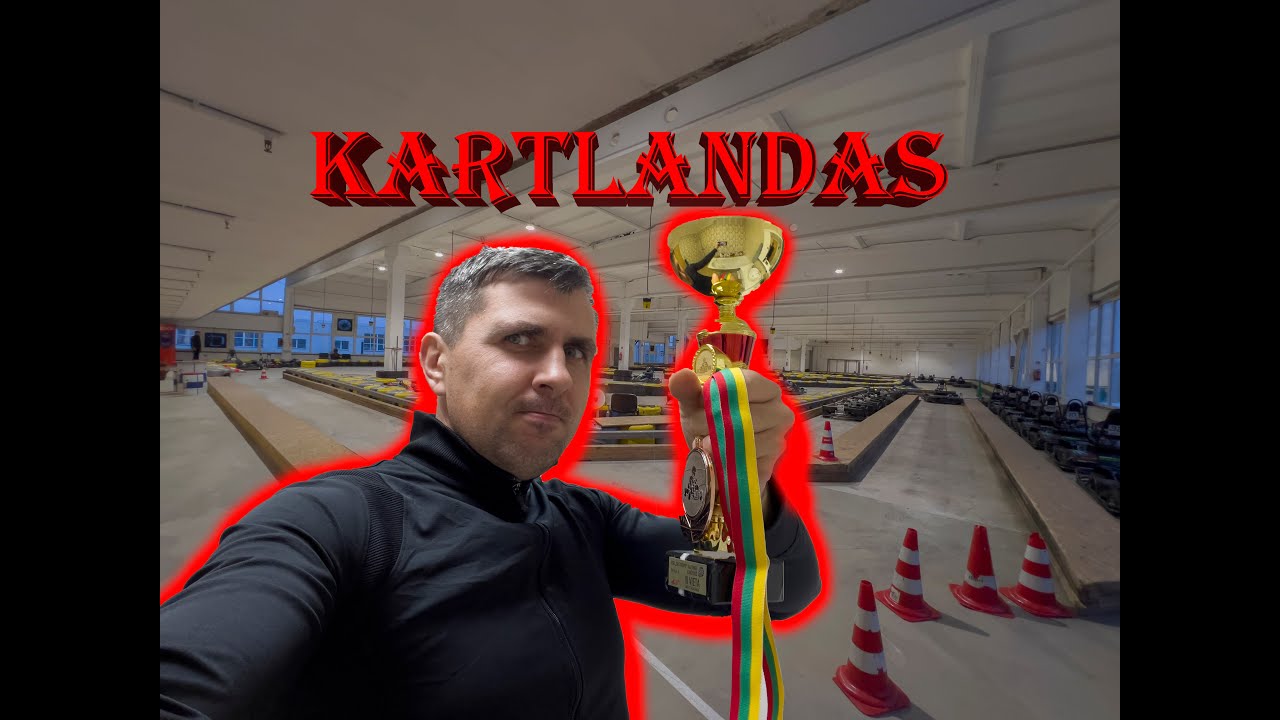 Kartodromas Kartlandas Kaunas | Lenktynės kartingų trasoje. Vlog - YouTube