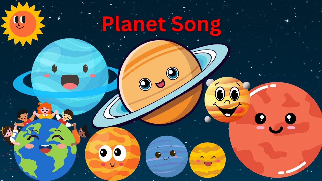 Planet Song | Solar System Song For Kids | Learn About The 8 Planets Of ...