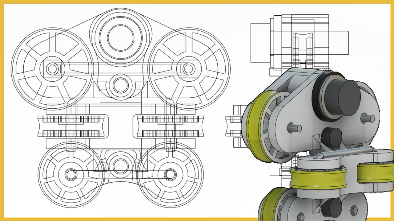 2022 Coaster Project #3 - CAD: Part 1- Bogie Design - YouTube