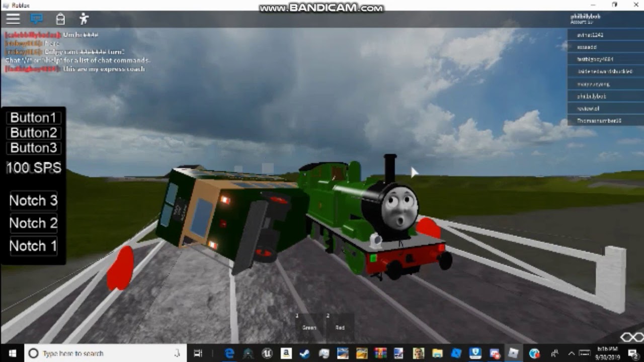 roblox thomas the tank engine crashes 10 - YouTube