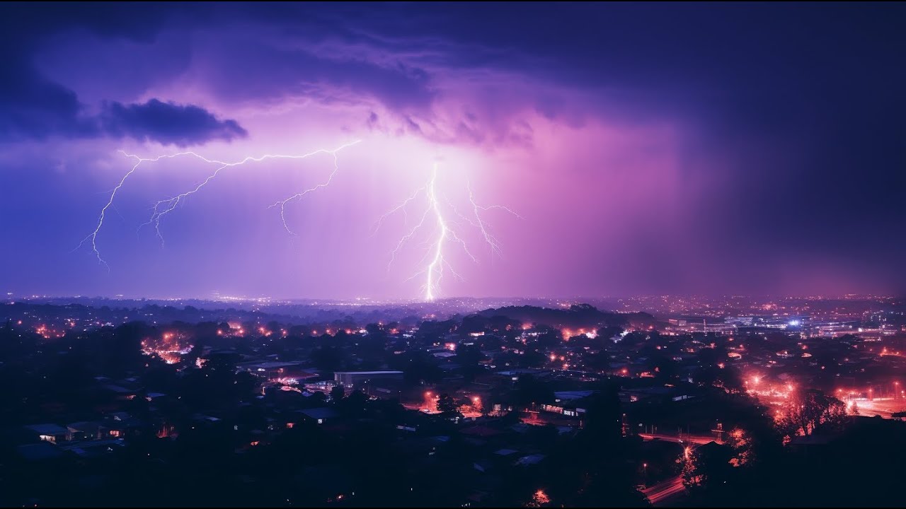 Stop Worrying & Fall Asleep Fast with Heavy Thunderstorm, Torrential ...