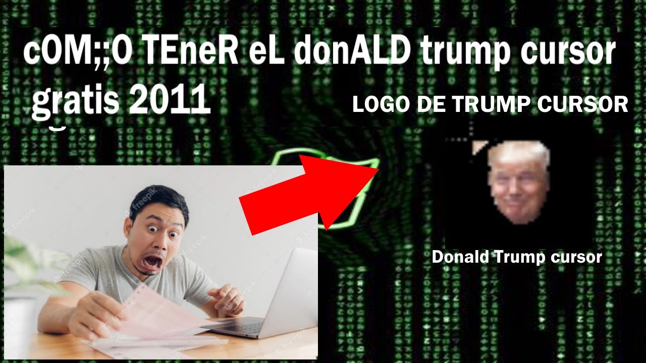 COMO TENER EL DONALD TRUMP CURSOR GRATIS 2021 - YouTube