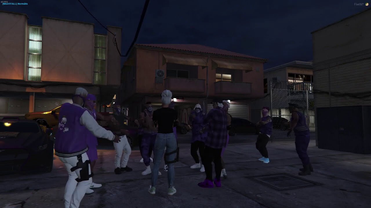 GTA V NightFall RolePlay. #2 #BALLAS - YouTube