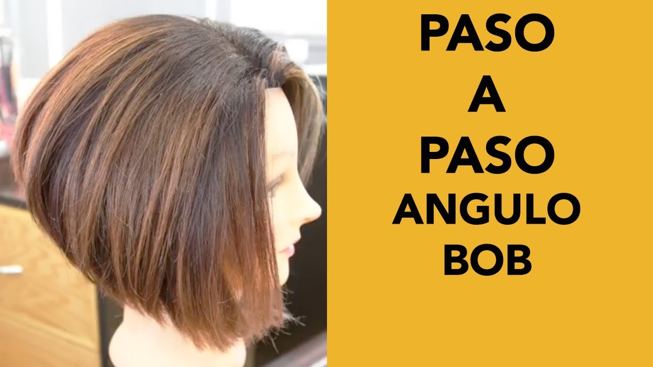 Corte De Pelo En Angulo De 45 Grados