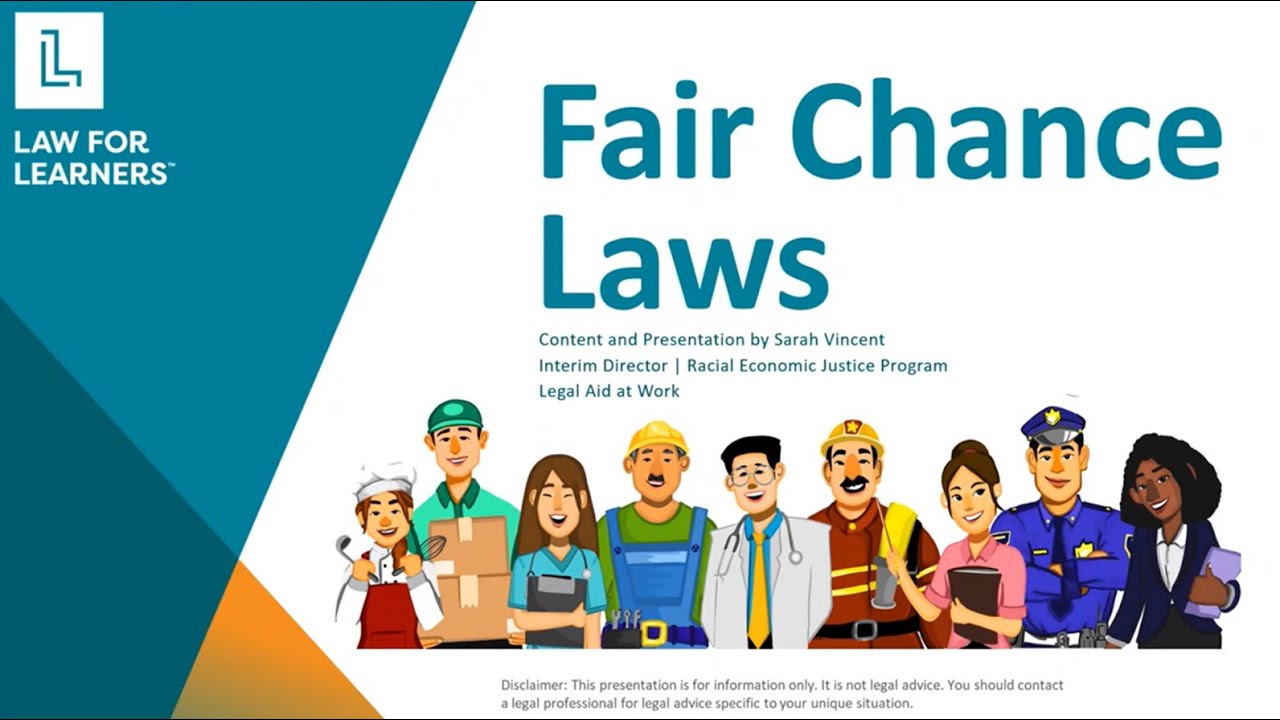 Fair Chance Laws - YouTube