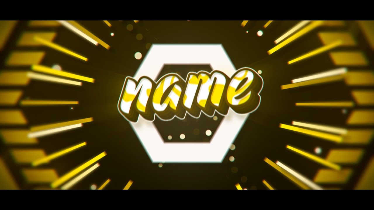 31」 Yellow Intro Template - YouTube