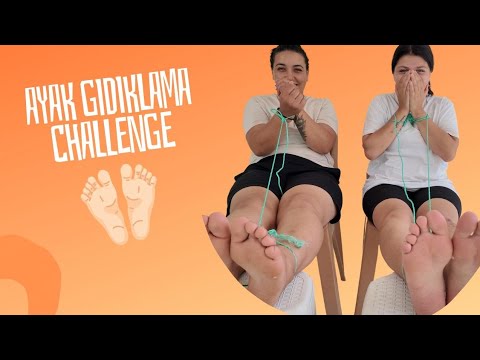 Ayak gıdıklama challenge part4 #challenge #youtubevideo #challengevideo 