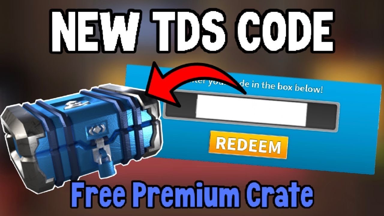 NEW TDS CODE (Free Premuim Crate) | Tower Defense Simulator ROBLOX ...