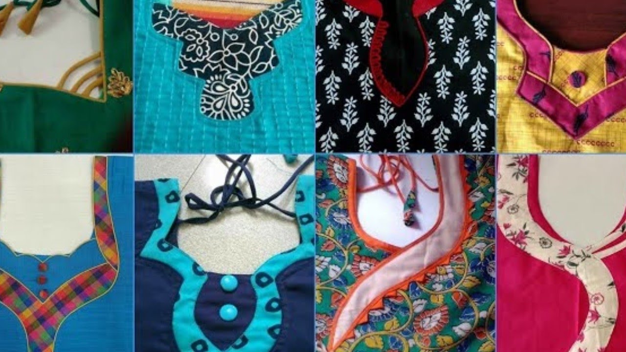 सूट के गले के डिजाइन 2020 || Kurti sleeves designs || Suit ke baju ke ...