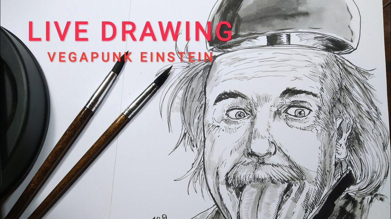 Midnight Drawing Einstein Melet Dr Vegapunk - YouTube