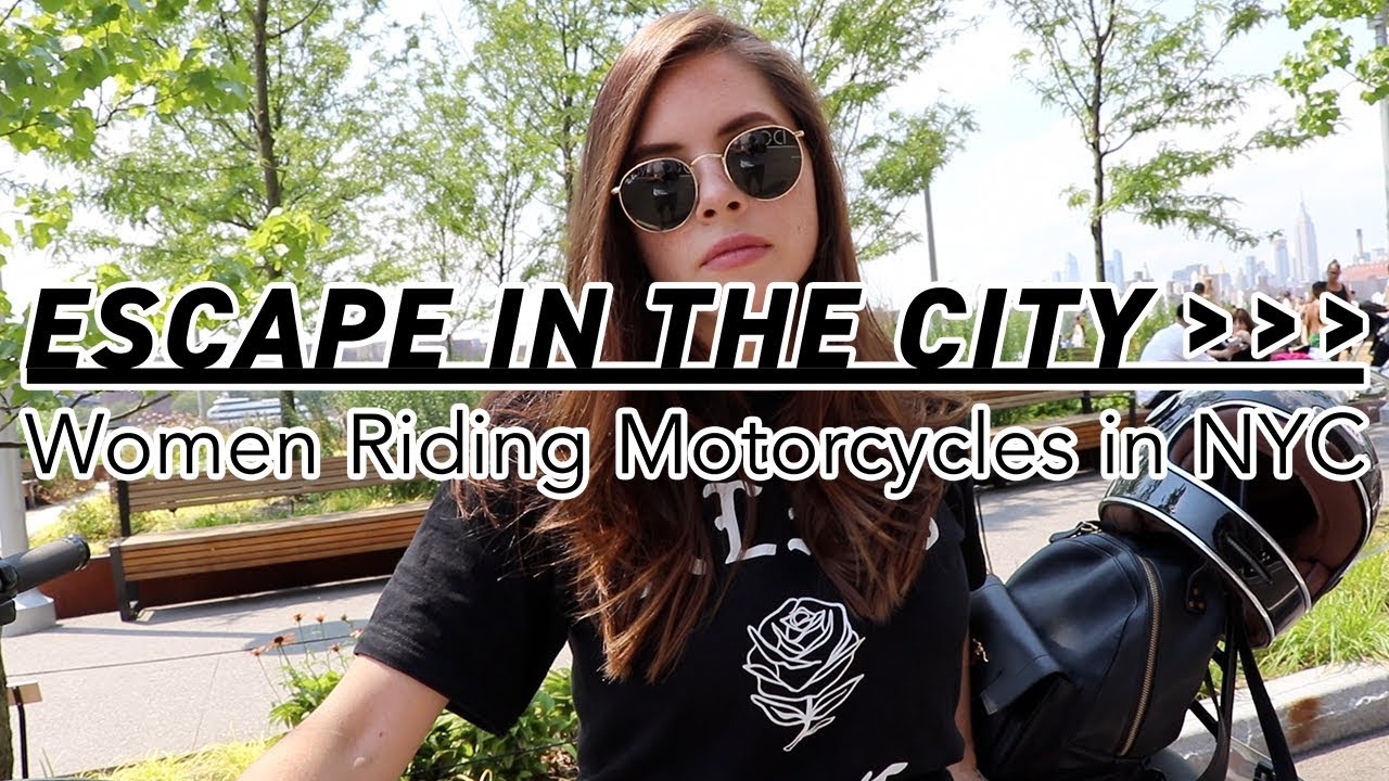 ESCAPE IN THE CITY - Women Riding Motorcycles in NYC (EP04: Katie ...