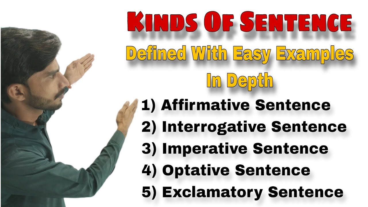 Kinds of sentence | Advance Level | Defined in depth with easy examples ...