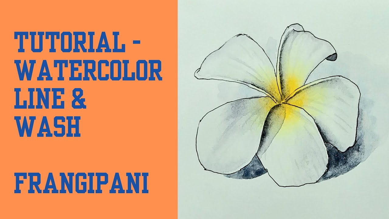 EASY sketch - step-by-step beginner tutorial in ink and watercolor ...