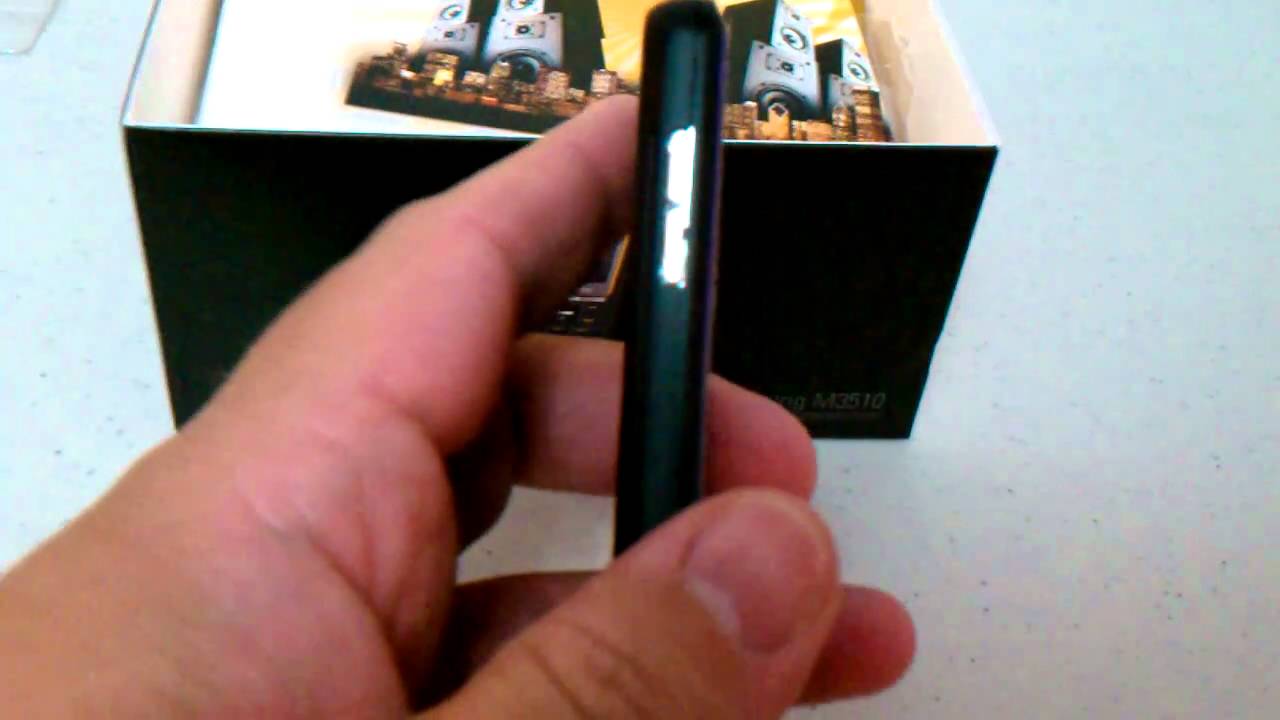 Samsung M3510 BEAT-B Unboxing Video - Phone in Stock at www ...