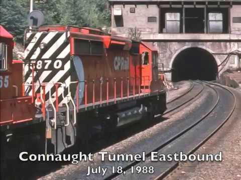 Connaught Tunnel Eastbound - YouTube