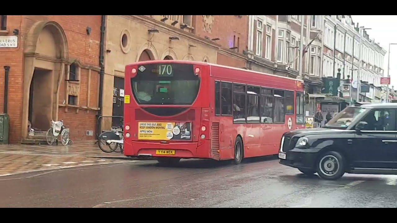 Here is the 170 bus in Clapham Junction Saturday 18 November 2023 - YouTube